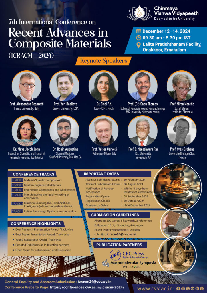 International Conference on Recent Advances in Composite Materials 2024 ...